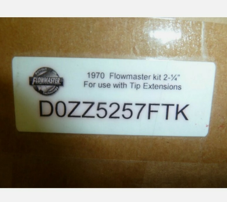 TONY D BRANDA 1970 MUSTANG MACH1 DUAL FLOWMASTER EXHAUST FORD DUXK15 ...