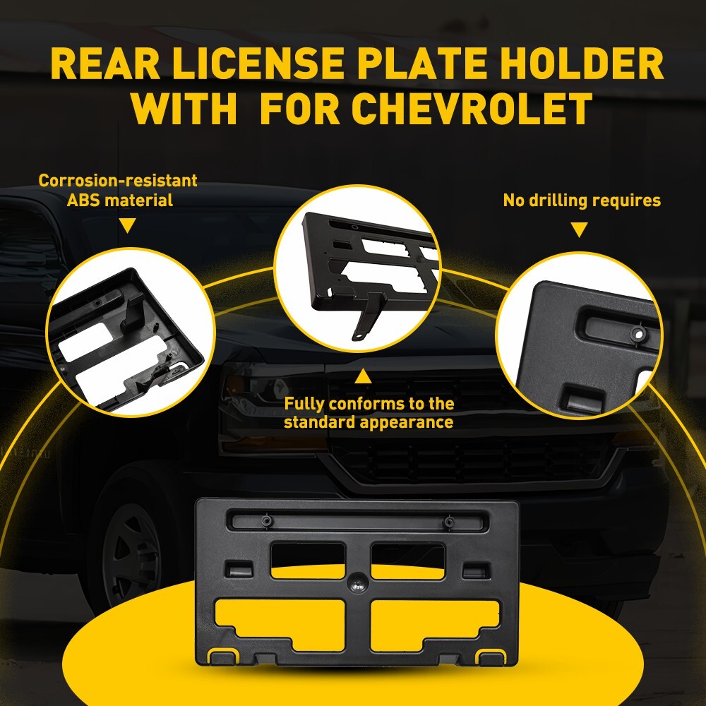 KB3Z17A385A New License Plate Brackets Front for Ford Ranger 2019 2020 ...