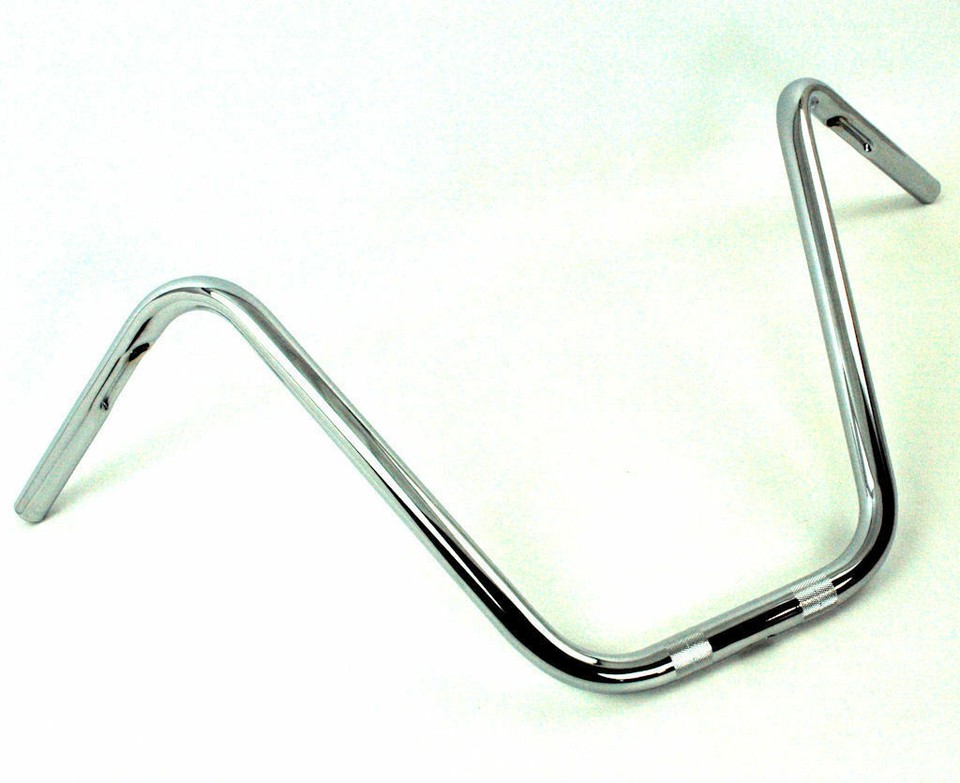 Burly Brand Narrow 14" Apes 1" Chrome Handlebars Harley Softail Dyna ...