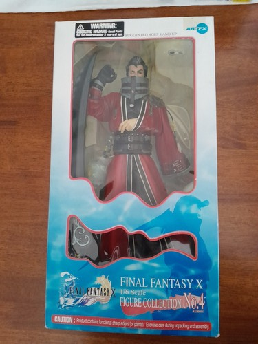 Final Fantasy X AURON 1/6 Scale Figure Collection No. 4 12" Statue 2002 ...