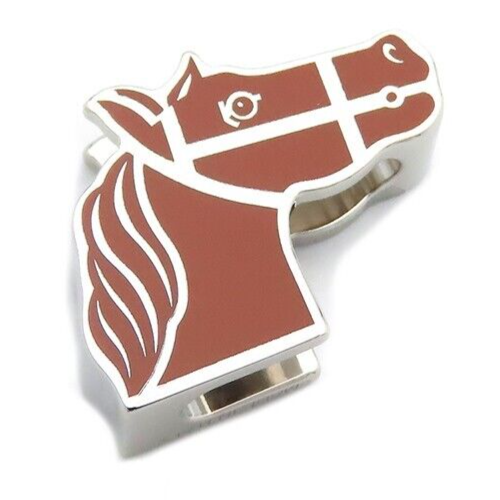 Hermes Scarf Ring Accessory Horse Silver | eBay