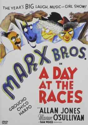 A Day at the Races DVD Marx Brothers Allan Jones Maureen O'Sullivan ...