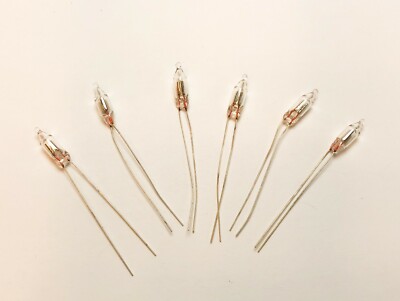 10 pc NE-38 4mm Miniature Neon Lamp Bulb Light Rated at 75V 0.2mA NE38 ...