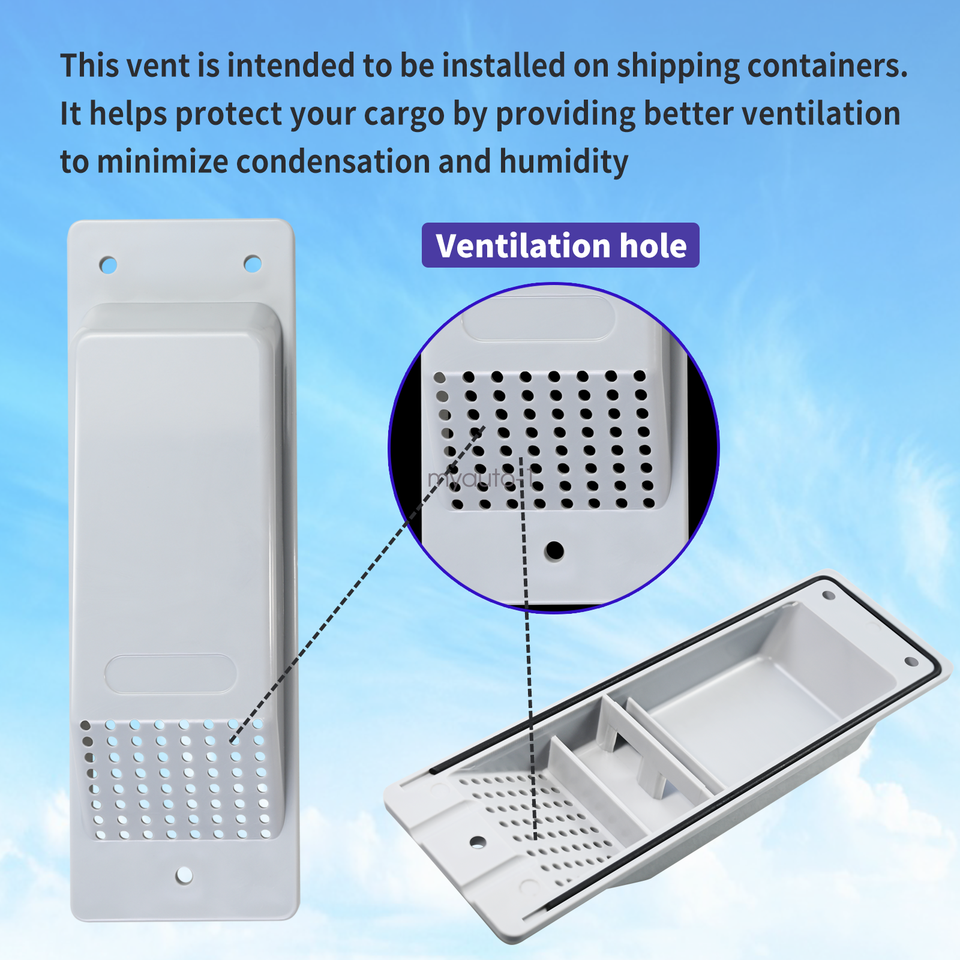 Shipping Container Air Vent, Transverse airflow ventilation 4 Pack | eBay
