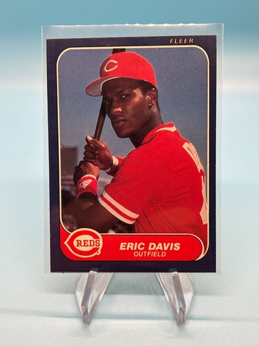 1986 Fleer Eric Davis #175 Cincinnati Reds | eBay