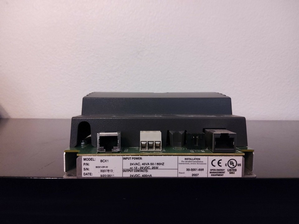 Andover Continuum - BCX1-CR-127 with 127 BACnet MSTP Nodes | eBay
