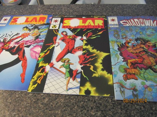 Valiant Comics Book Lot - Solar, Man of the Atom, Shadowman | eBay
