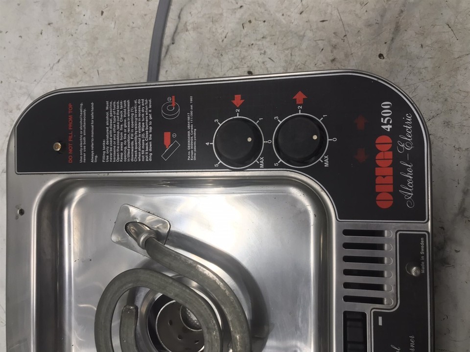 87 Wellcraft 2800 Boat Origo 4500 alcohol and electric dual burner ...