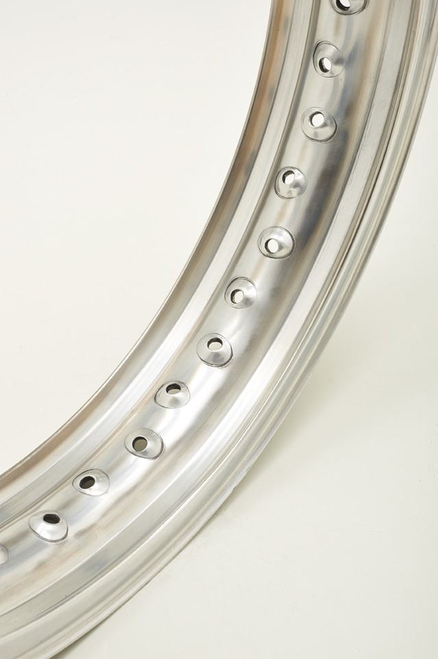 Aluminum Rim H for Vintage Motorcycle up to 70s WM5 3.00 x 18 40 Holes ...