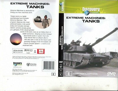 Extreme Machines-Tanks-Discovery Channel 1997-DVD | eBay