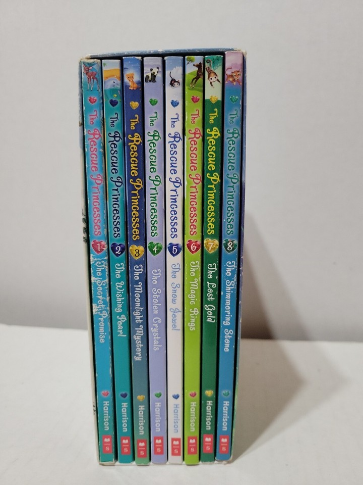 The Rescue Princesses Box Set Of 8 Scholastic Books Paula Harrison ...