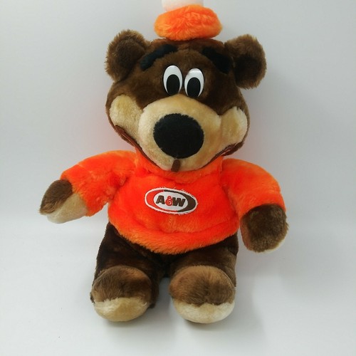 AW A & W Root beer Bear Plush Stuffed Animal Toy Canasia Toys Ontario ...