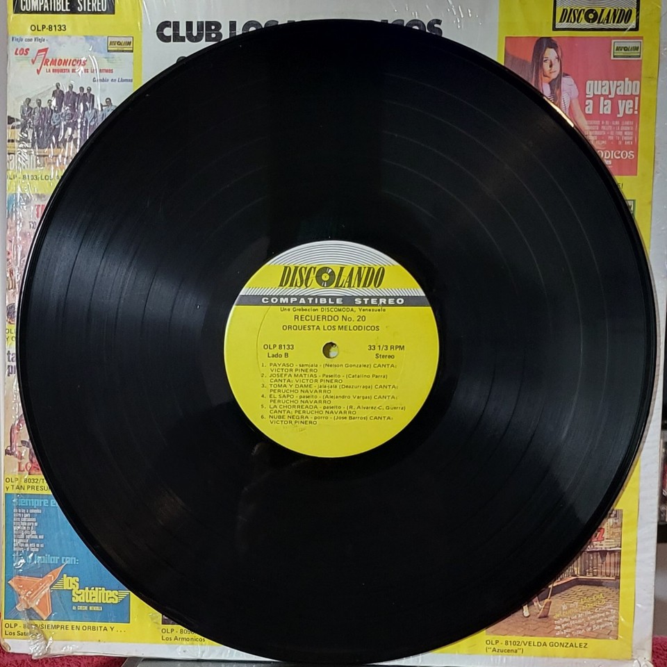 Orquesta Los Melodicos Recuerdos No.OLP 8133 LP VG+ Venezuela | eBay