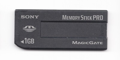 (READ!) Sony Genuine Memory Stick Pro Magic Gate 1GB MSX-1GS Camera ...