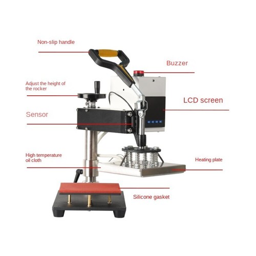 Manual Heat Transfer Printing and Hot Stamping Machine for Clothing ...