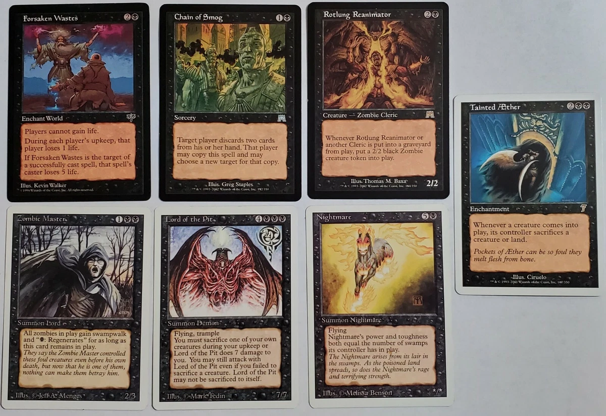 Rare Black Magic Cards