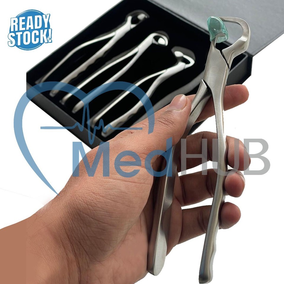 Dental Extraction Physics Forceps Standard Series Set of 4 Pcs with 40 ...