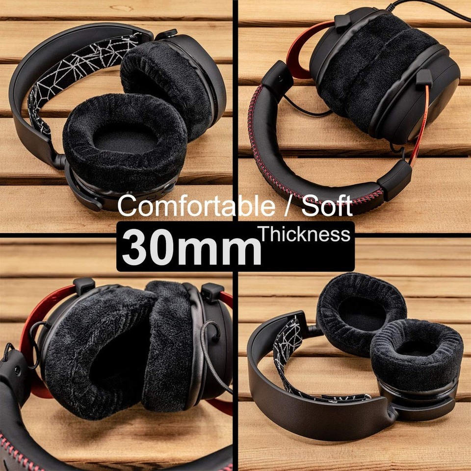 Replacement Ear Pads Compatible with ATH-M50x M50 M40, Arctis 7 Arctis ...