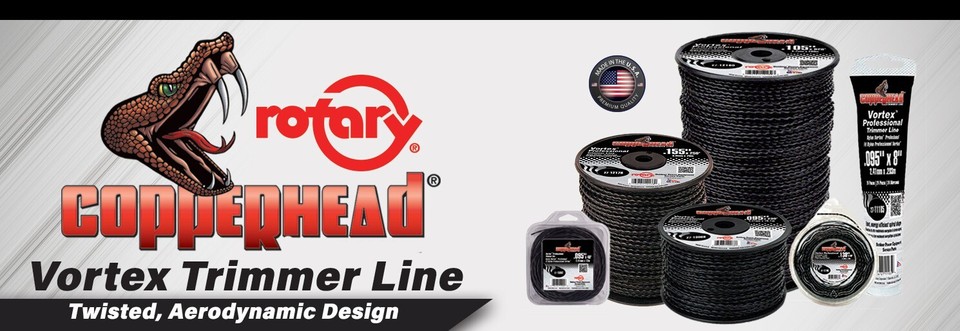 Rotary Vortex Trimmer Line .095" X 1140' 5 LB Spool ***FREE SHIPPING ...