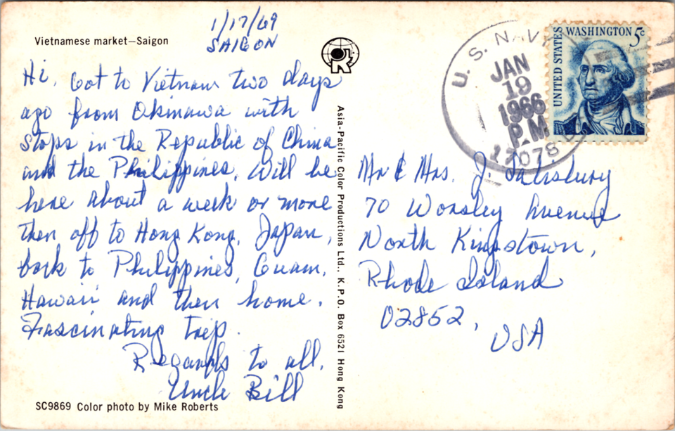 Vietnamese Market Saigon Vietnam Vintage Postcard | eBay