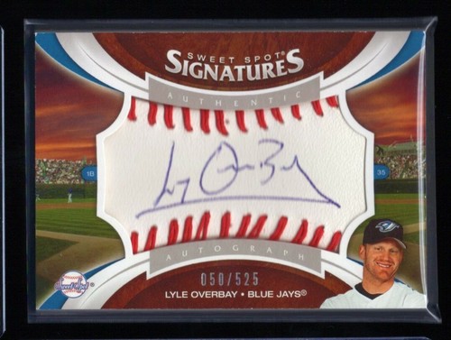 2006 Upper Deck Sweet Spot Update Sweet Signatures Lyle Overbay Auto ...