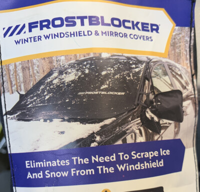 FrostBlocker Windshield and Mirror Cover, 59"W x 41"L M67D | eBay