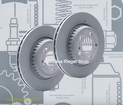 Mercedes-Benz Bremsscheiben Satz HA, C-Kl. W205 E-Kl. W213 A0004231812 ...