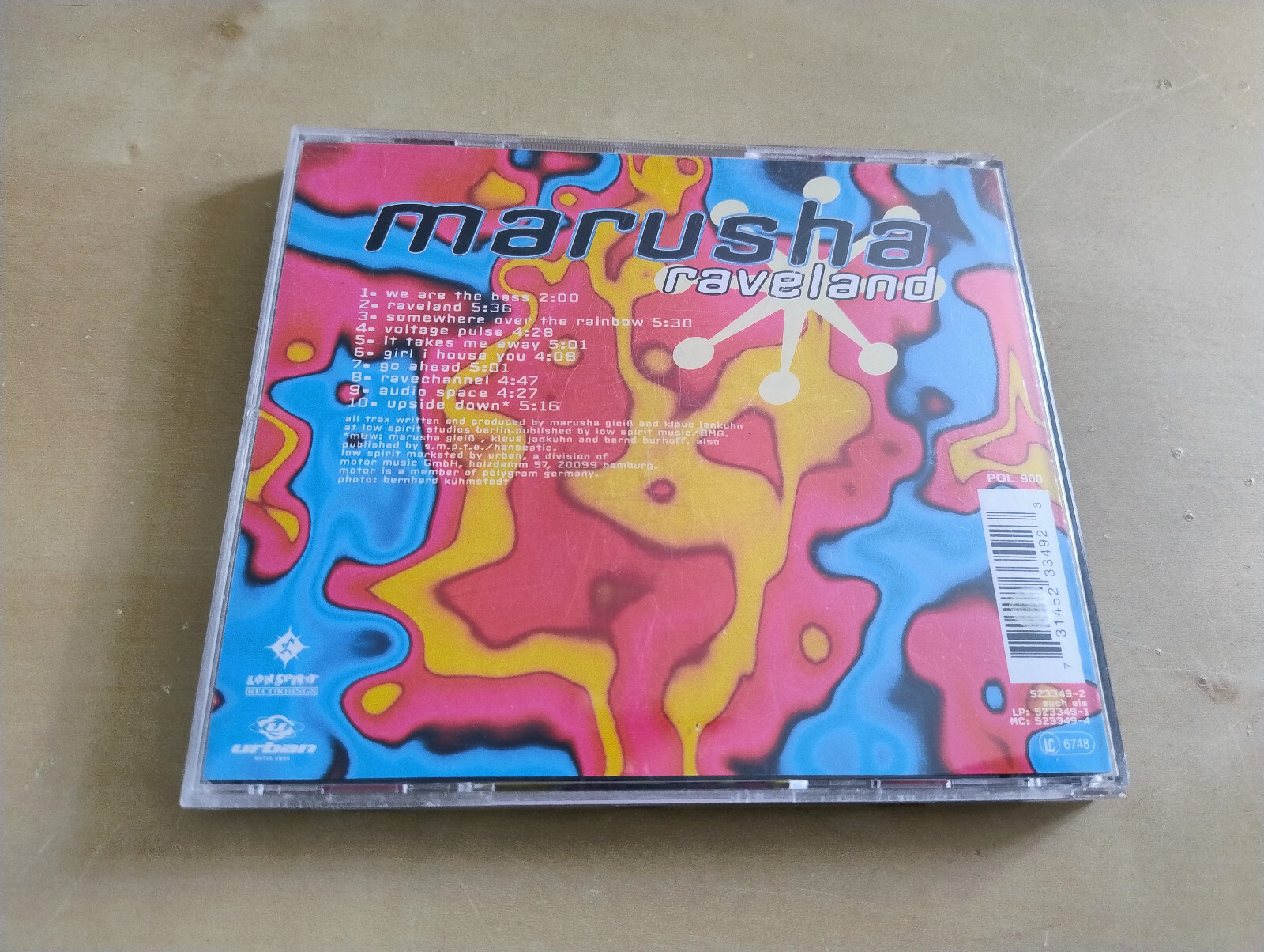 Marusha – Raveland 1994 CD Album Techno Happy Hardcore Hard Trance ...