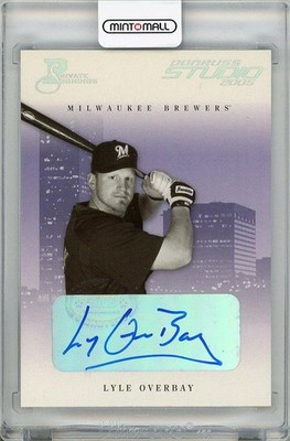2005 Donruss Studio Lyle Overbay Autograph 030/100 | eBay