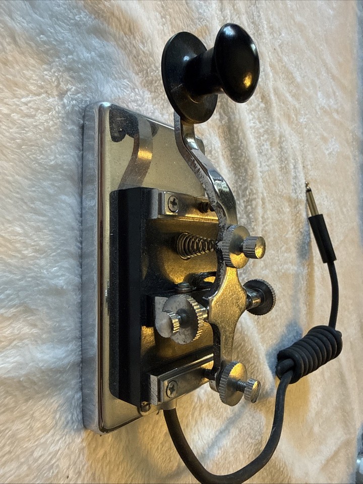 TELEGRAPH MORSE CODE STRAIGHT KEY ~ KEYER FOR HAM AMATEUR RADIO CW | eBay