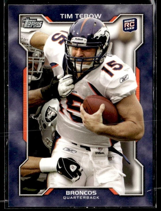 2010 Topps Football Rookie Redemption Rookie Card #GR15 Tim Tebow | eBay
