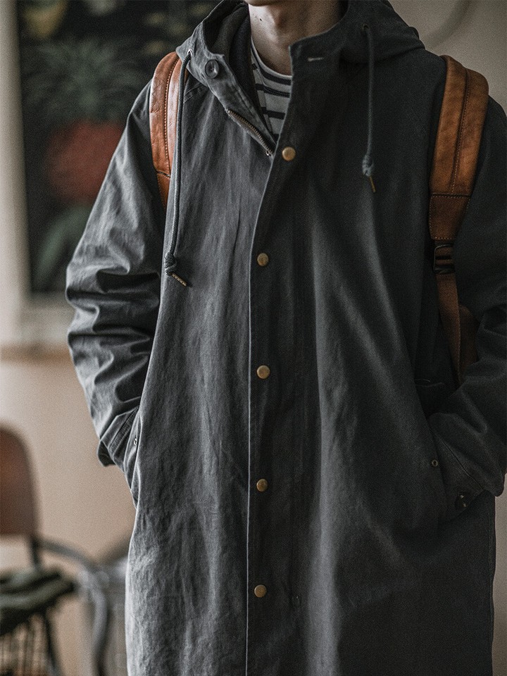 Men' M51 Fishtail Parka Hooded Military Jacket Trench Coat Army Casual ...