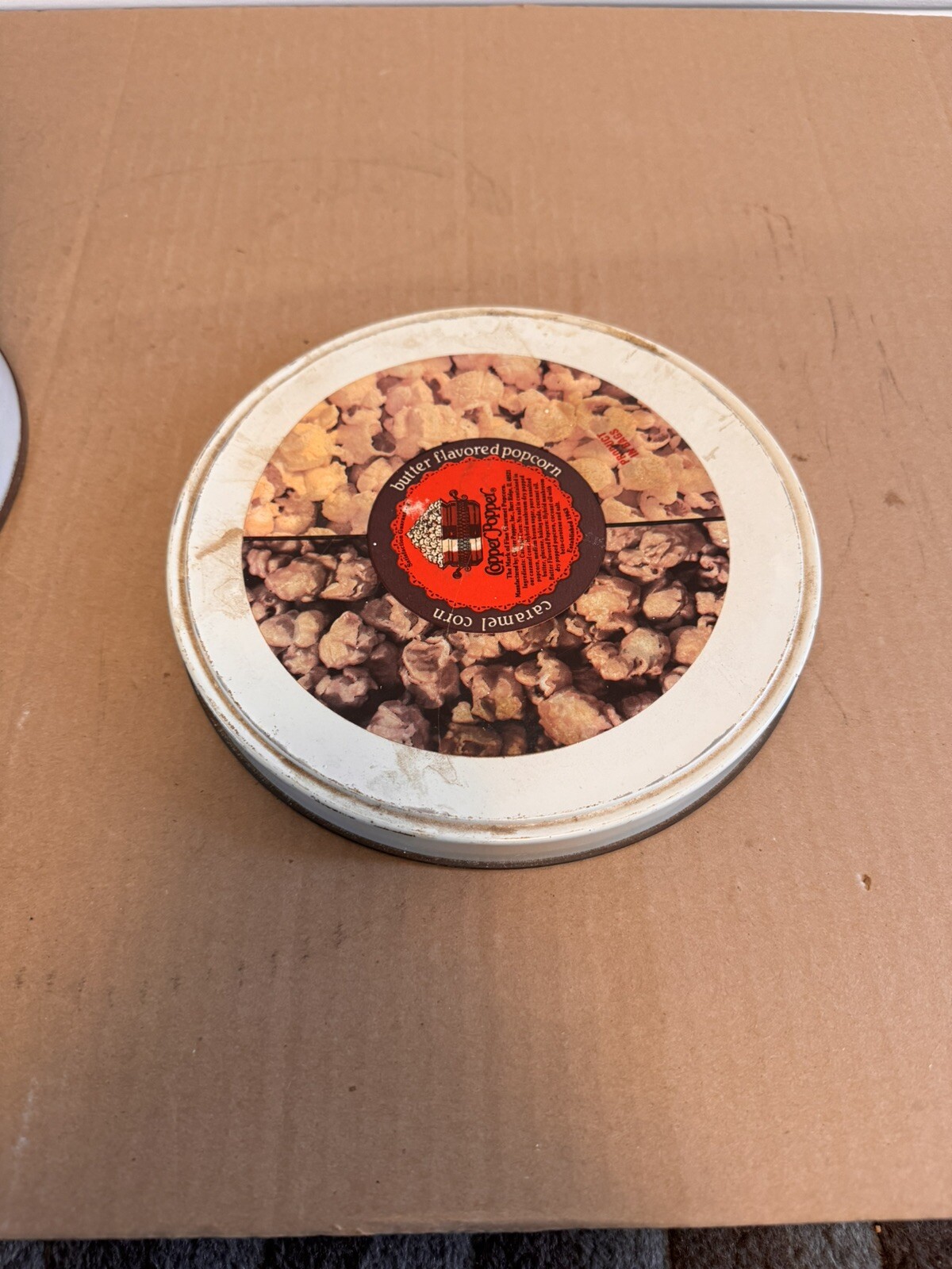 Vintage Copper Popper Univ. Of Illinois Fighting Illini Popcorn Tin ...