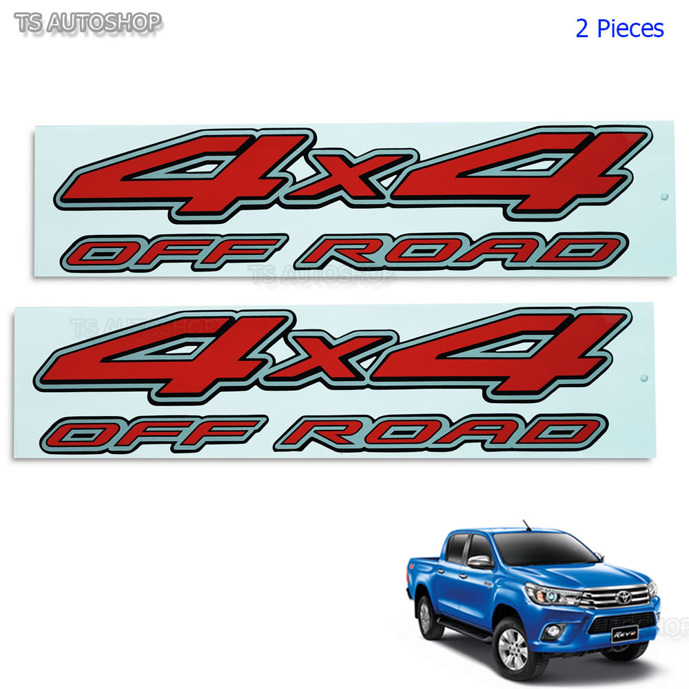 Toyota 4x4 Stickers