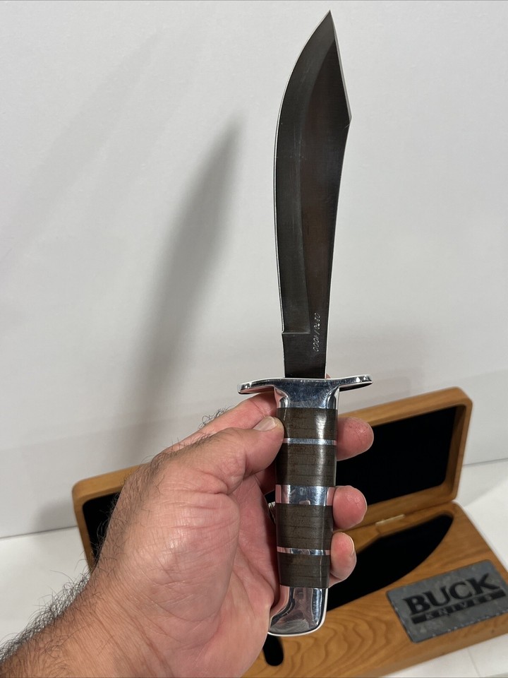 Buck Custom Knife 901LE Ribbon Cutting Scimitar Signed Blade Limited ...