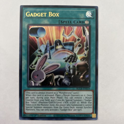 Yugioh! Gadget Box - BLCR-EN019 - Ultra Rare - 1st Edition Near Mint ...