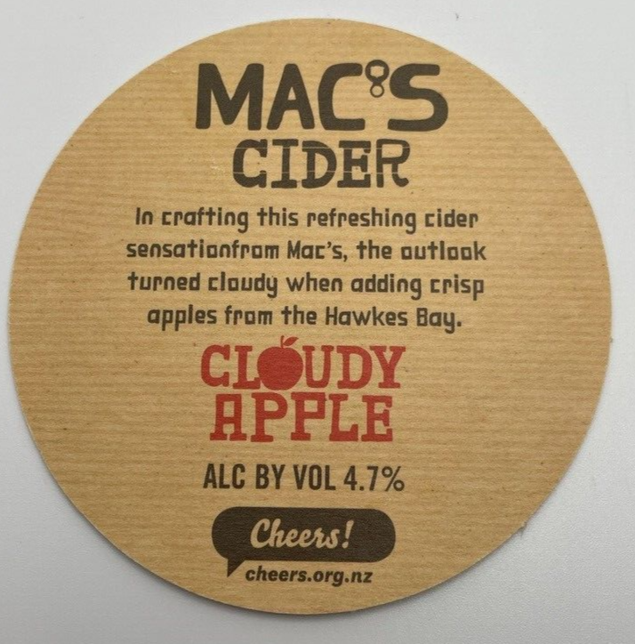 Mac's Cider with Cloudy Apple from cheers.org.nz | eBay