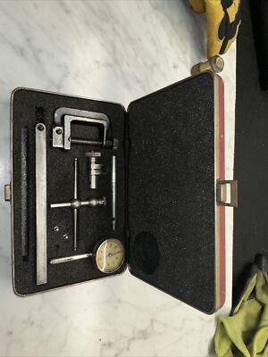 Starrett 196 Jeweled Universal Back Plunger Dial Indicator. Athol. Mass ...
