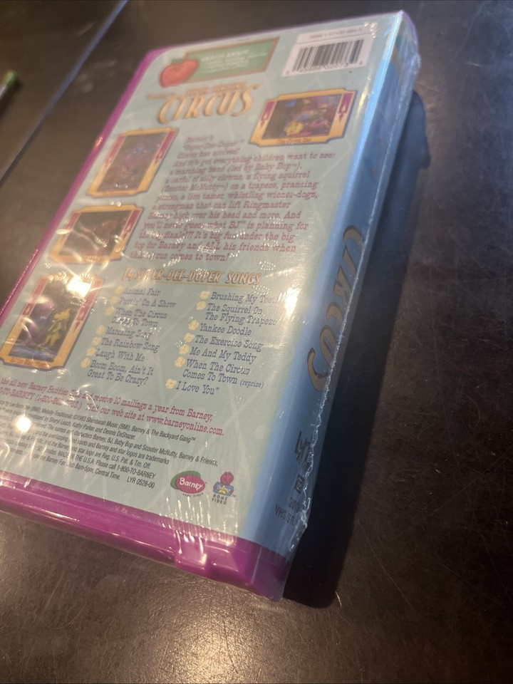 Barney - Super Singing Circus (VHS, 2000, Clam Shell) BRAND NEW ...