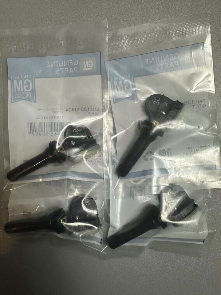 4PCS OEM TPMS 13540604 13528566 Tire Pressure Monitoring Sensor For ...