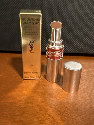 YSL Loveshine Candy Glaze 14 Scenic Brown 3.2g - 0.11 oz - Full Size ...