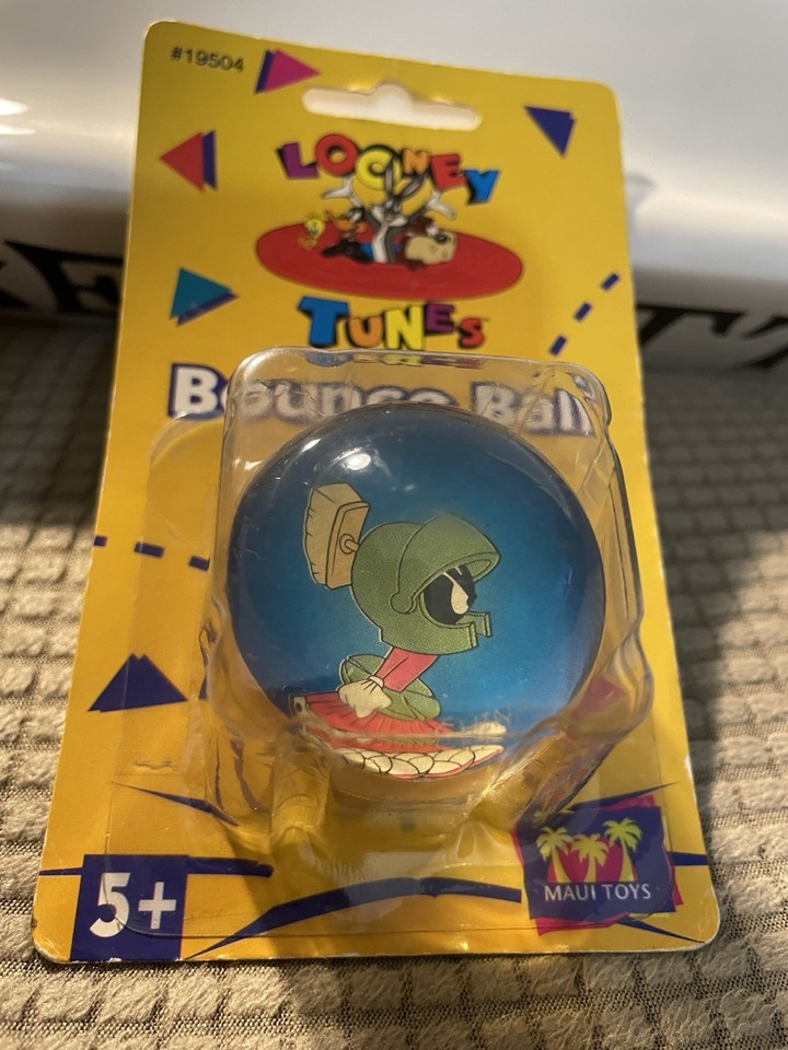 VINTAGE 1996 LOONEY TUNES BOUNCE SUPER BALL MARTIN THE MARTIAN *NEW* | eBay