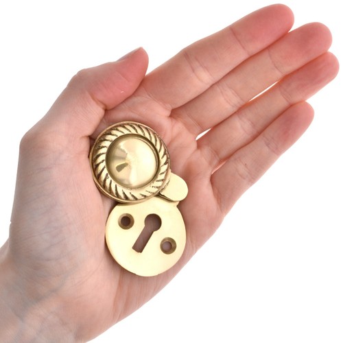 KEY HOLE COVERS Escutcheon Plate Keyhole Lock Silver/Gold QUALITY DOOR ...