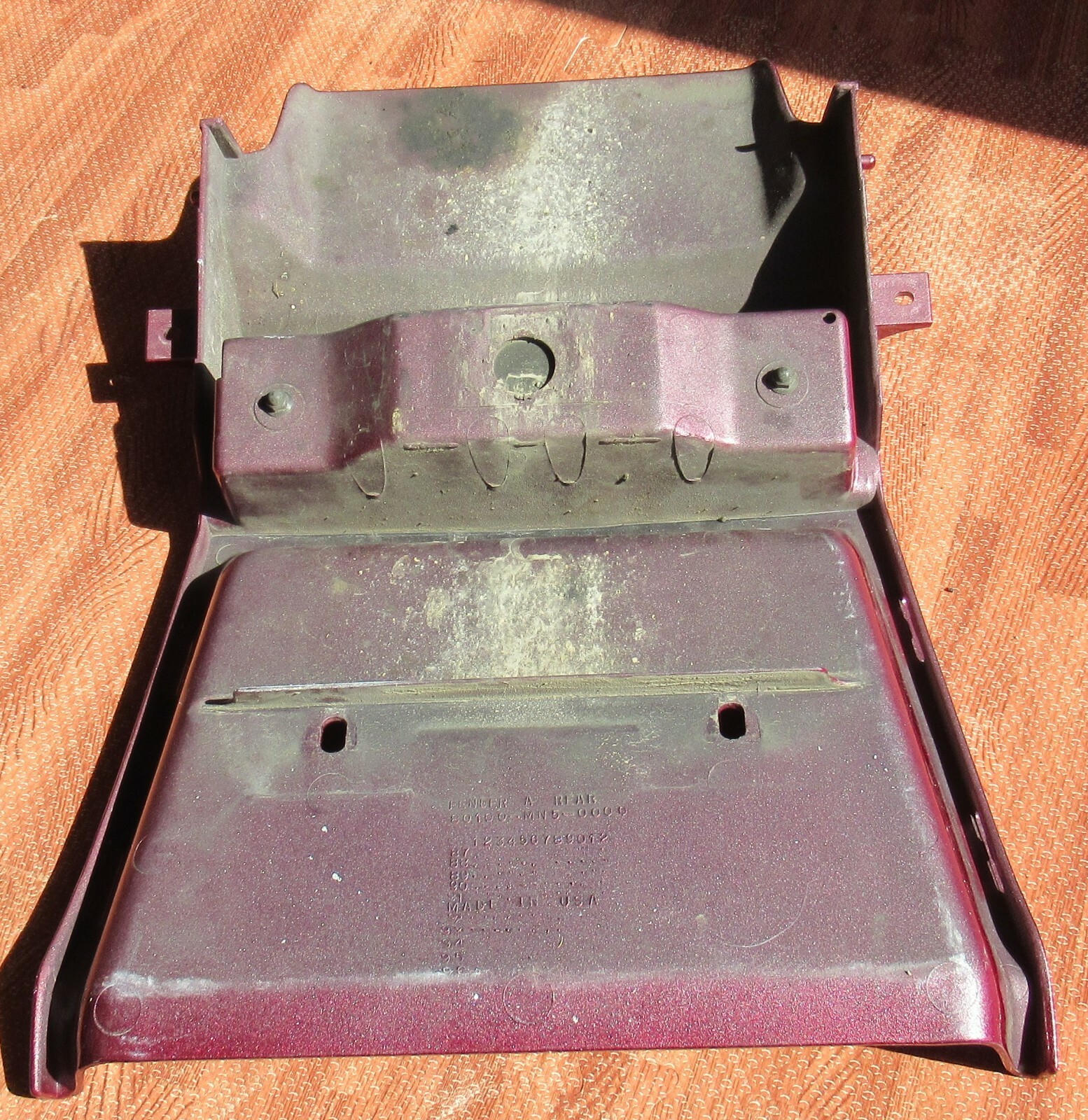 95 Honda GL1500 Candy Spectra Red Rear Fender Center,6K miles,*R176C ...