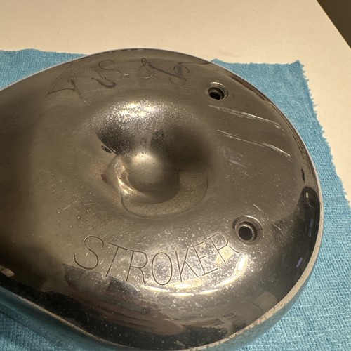 S&S Cycle Super Carb Air Cleaner Cover Teardrop “S&S STROKER” Harley ...