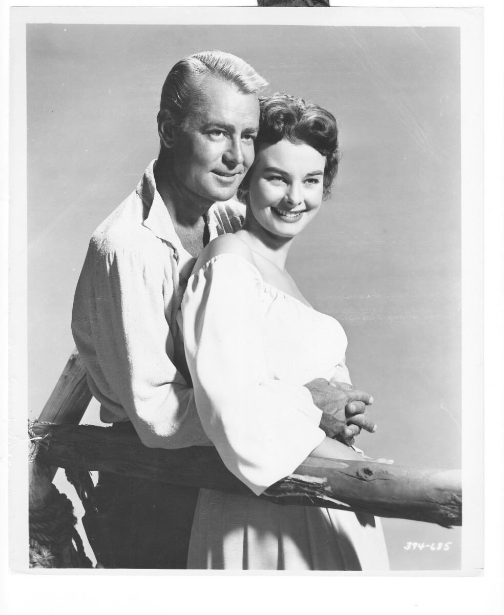 Drum Beat-8x10-B&W-Still-Alan Ladd-Audrey Dalton-1954 | eBay
