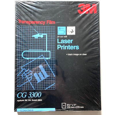 Transparency Film - Laser Printer