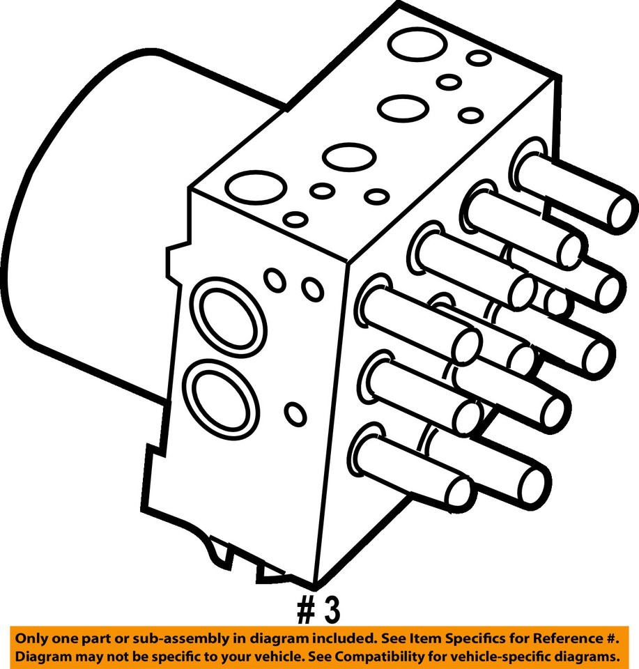 FORD OEM ABS Anti-lock Brakes-Modulator Valve DT4Z2C215A | eBay