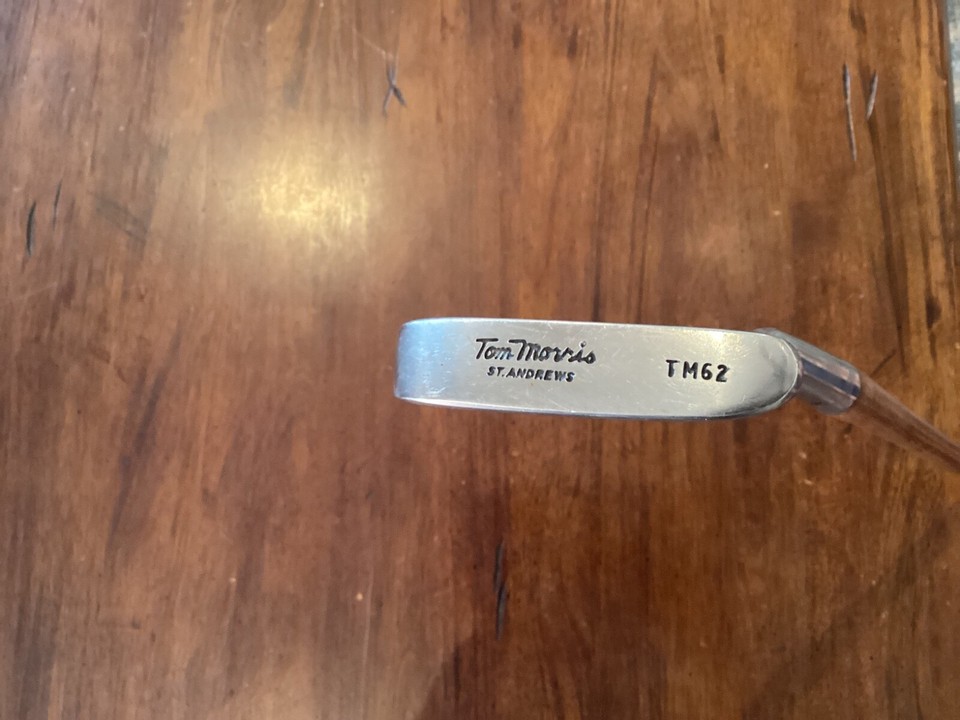 vintage wooden shaft tom morris st andrews putter tm62 | eBay