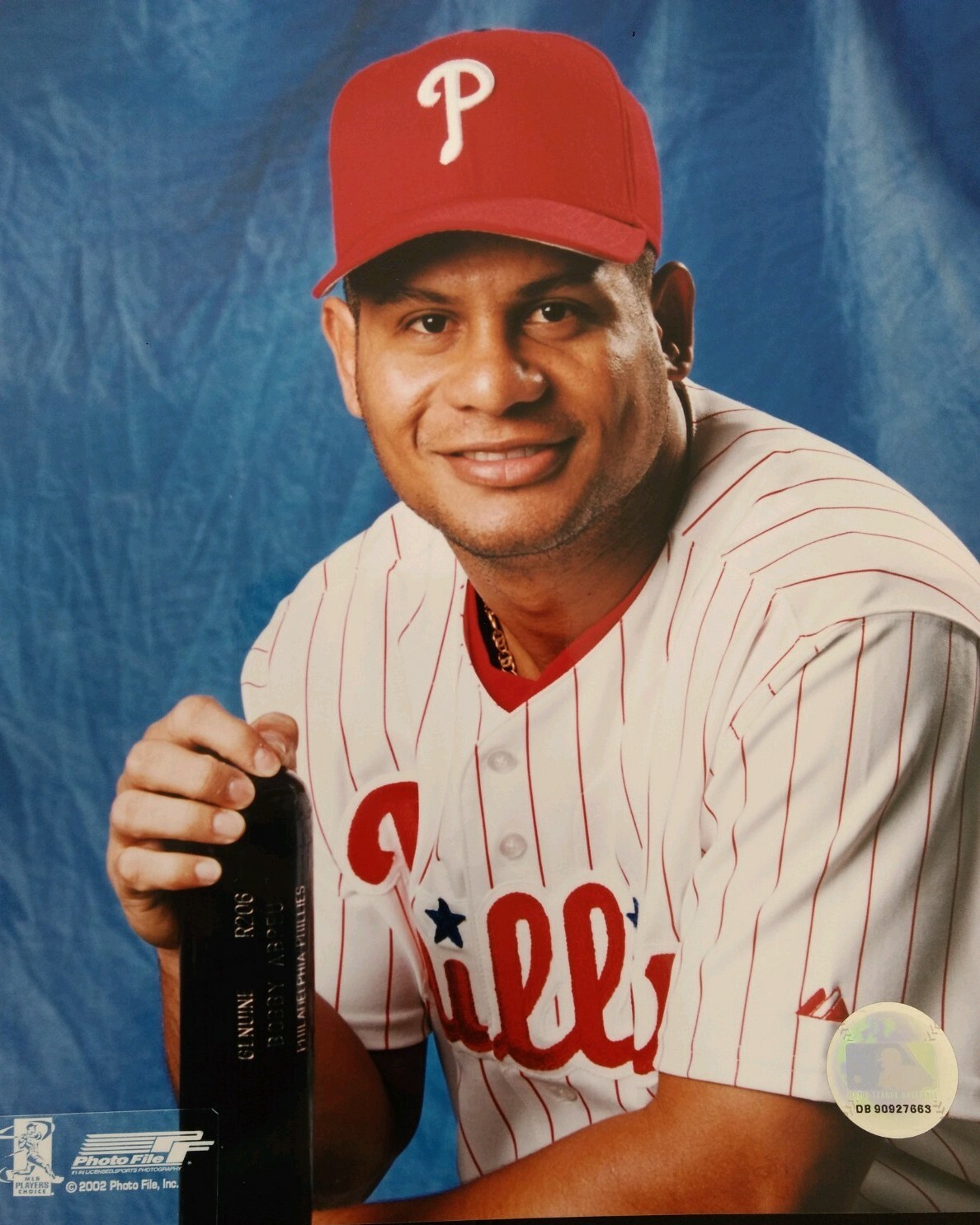 BOBBY ABREU 2002 Philadelphia Phillies 8X10 PHOTO | eBay